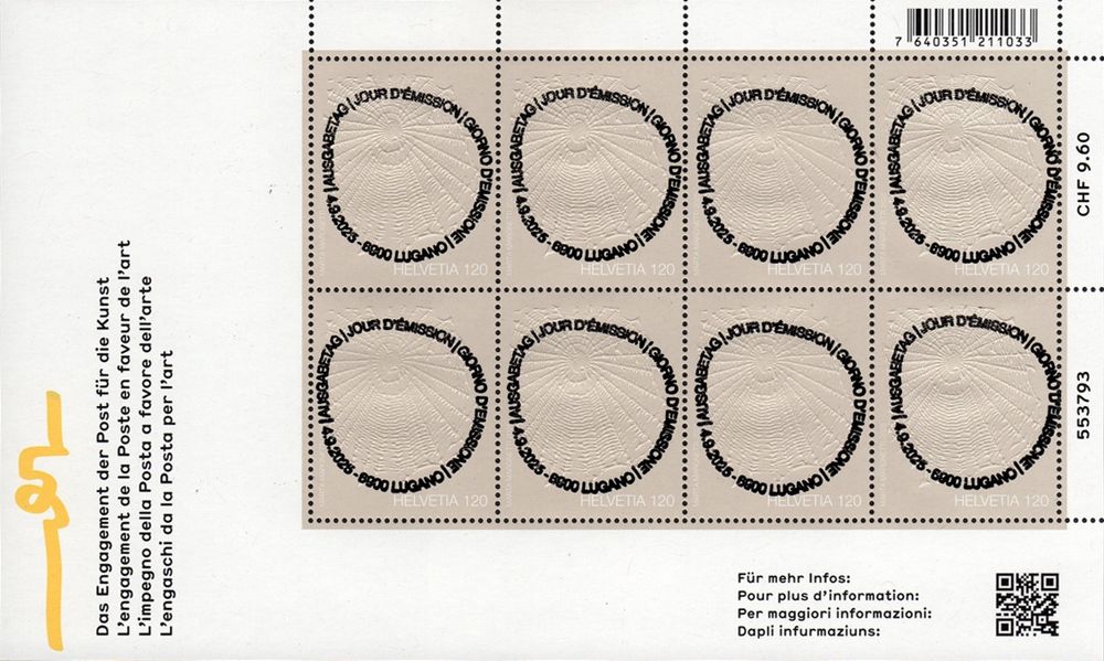 Bogen Kunstengagement - Spinnweben 2025, Vollstempel (Neu (gemäss ...