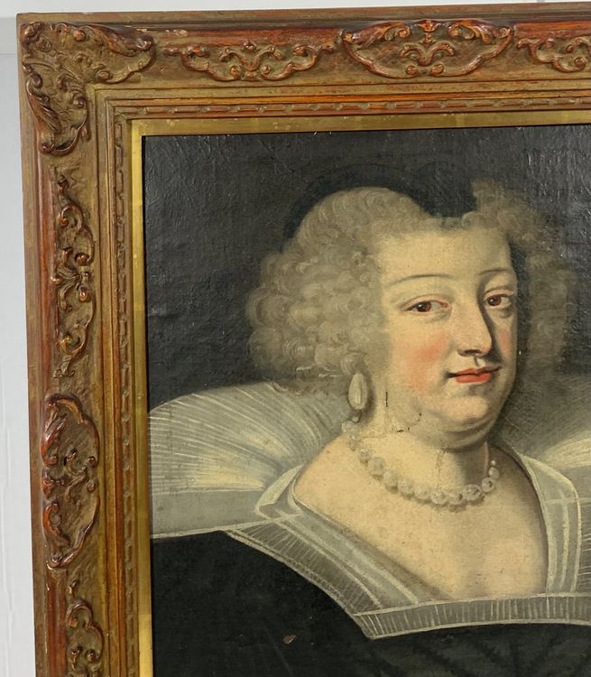 um 1600 Jh Antikes Gemälde Portrait von einer Dame (Gebraucht) in für ...