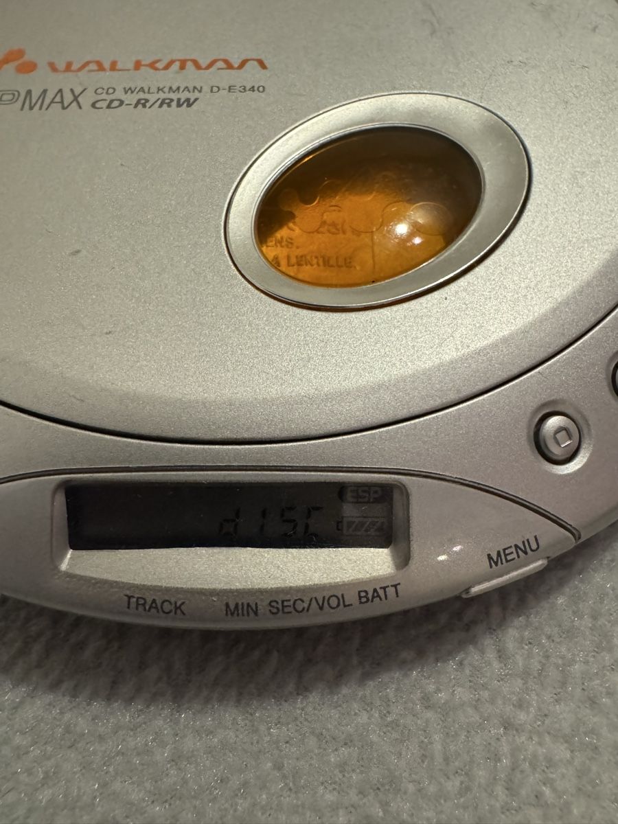 Sony Walkman D-E340 CD-Player tragbar - Top Zustand! (Gebraucht) in ...