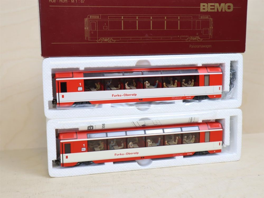 BEMO 2 x Glacier Express Panoramawagen | Kaufen auf Ricardo
