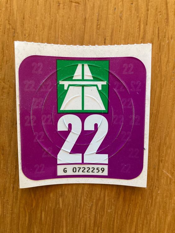 Autobahn vignette 2022 NEU | Kaufen auf Ricardo