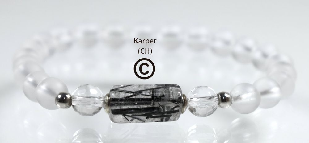 Turmalin Quarz, Bergkristal/ Quartz Turmaline, Cristal roche | Kaufen auf Ricardo