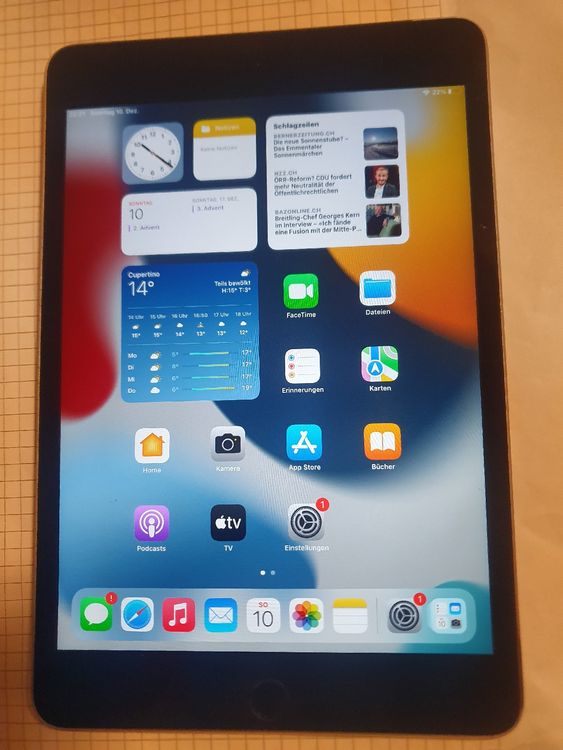 Ipad mini 4 cellular Wifi 64 GB (Gebraucht) in Zürich für CHF 140 – mit Lieferung auf Ricardo kaufen