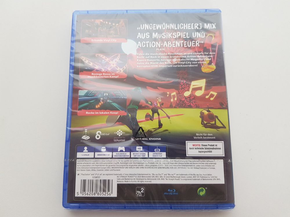 NSR No Straight Roads - Playstation 4 PS4 (Neu, OVP) (Neu und ...