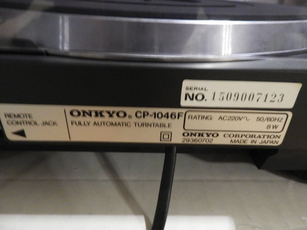 ONKYO Direct Drive Plattenspieler Top Gerät funktioniert ein (Gebraucht) in Grosswangen für CHF ...