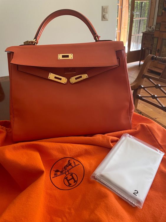Hermès Kelly orange | Kaufen auf Ricardo
