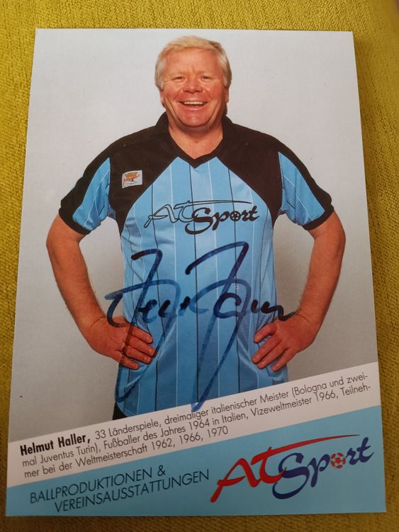 Helmut Haller - handsigniert | Kaufen auf Ricardo