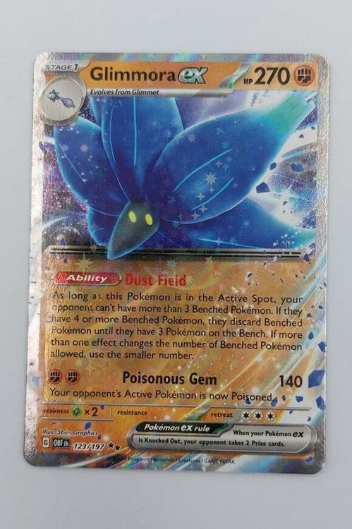 Glimmora ex (123/197 Obsidian Flames) NM / ENG | Kaufen auf Ricardo