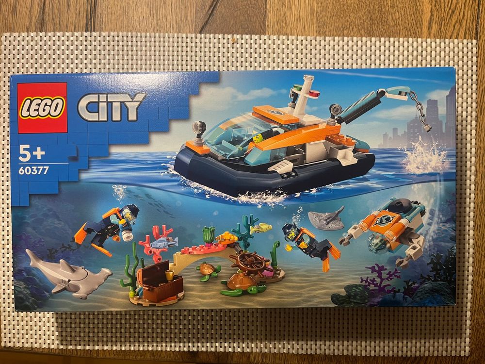 Lego City 60377 Meeresforscher-Boot Explorationsboot NEU (Neu und ...