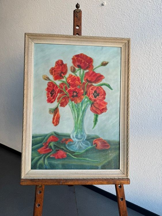 Mohnblumen in Vase (Gebraucht) in Murten für CHF 125 – nur Abholung auf Ricardo kaufen