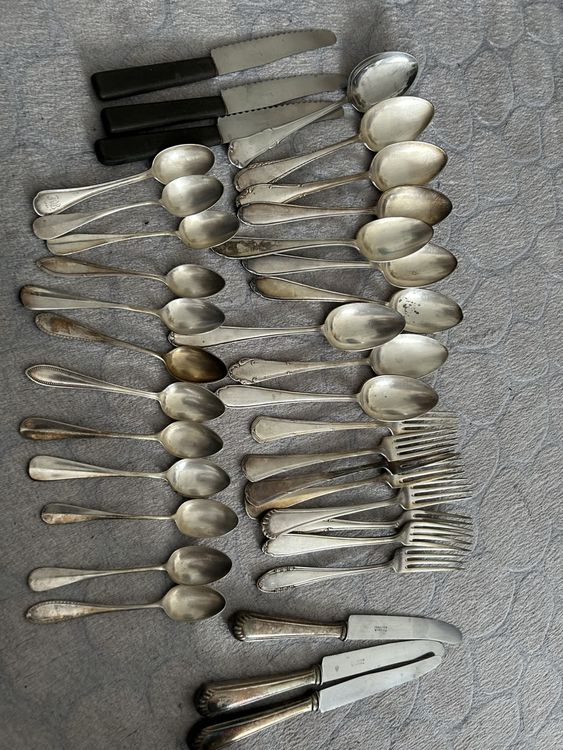 Gabel Löffel messer (Gebraucht) in Basel für CHF 60 – mit Lieferung auf Ricardo kaufen