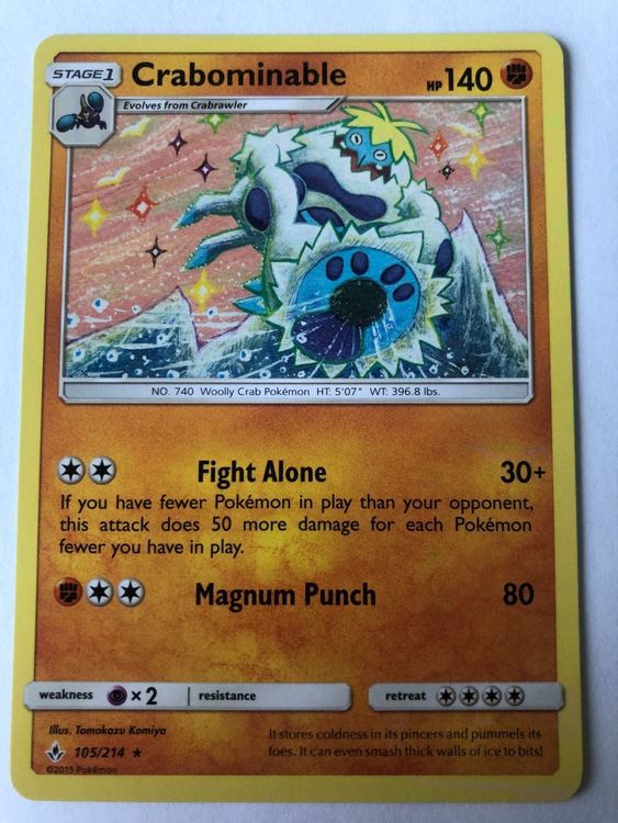 Crabominable - Pokemon - TCG | Kaufen auf Ricardo
