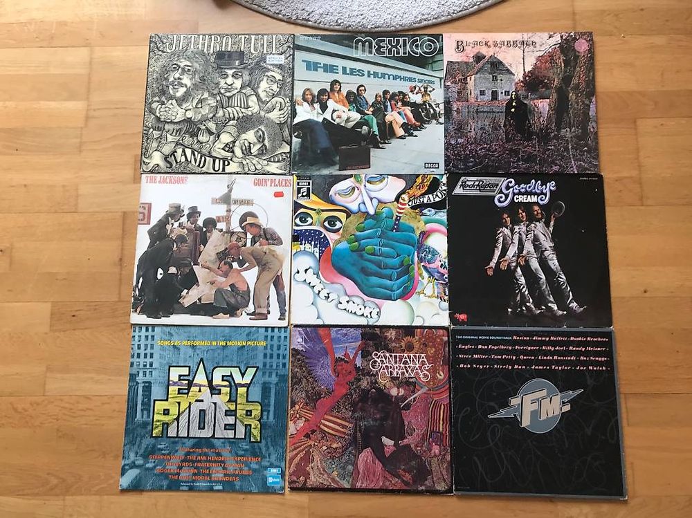Plattensammlung Vinyl aus den 60er, 70er Jahren (Gebraucht) in Zürich für CHF 99 – nur Abholung ...