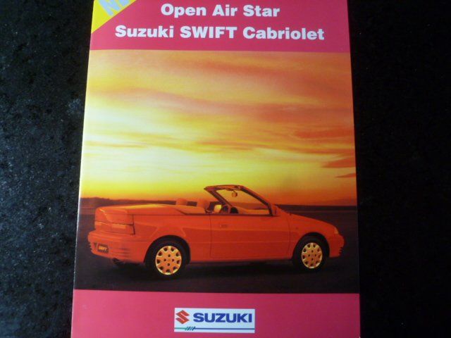 Suzuki Swift Cabriolet Prospekt 1993 (Gebraucht) in Zofingen für CHF 6. ...