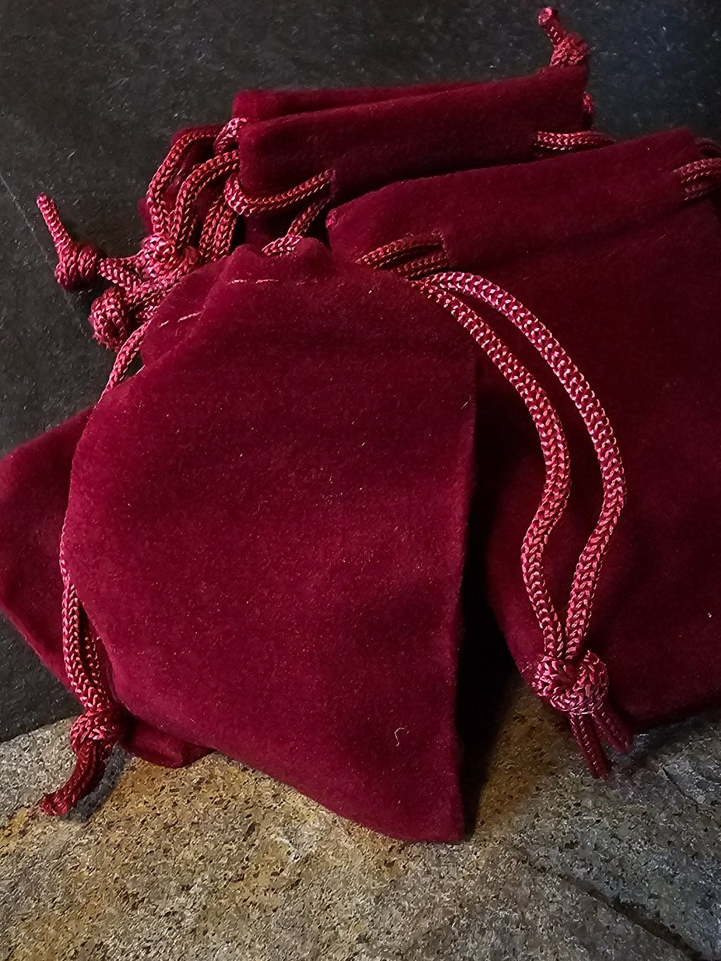 20x Schmuck Beutel 7x5 cm schwarz Tüte Sack Verpackung Box (Neu (gemäss ...