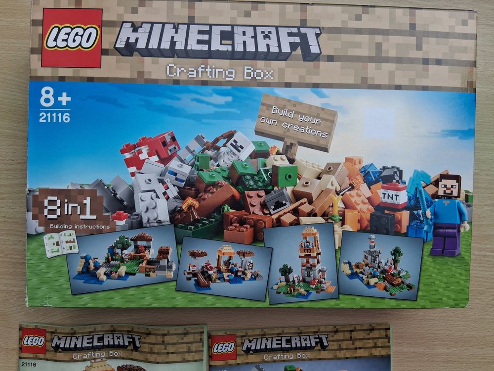 Lego Minecraft 21116 (Gebraucht) in Lupsingen für CHF 35 – mit ...
