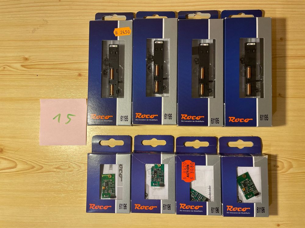 Roco 61195 und 61196 (Neu (gemäss Beschreibung)) in Niedermuhlern für ...
