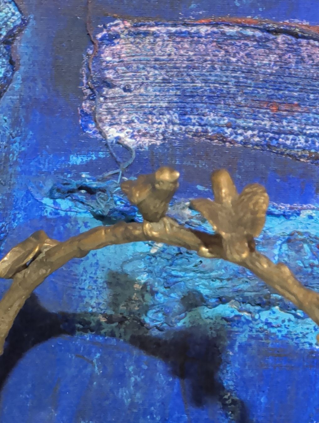 TOP VINTAGE WUNDERSCHÖNE GUETZLI PORZELLAN SCHALE VOGELGRIFF (D ...