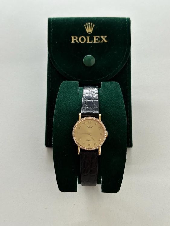 Rolex Cellini 18 Karat Gold mit Brillanten | Kaufen auf Ricardo