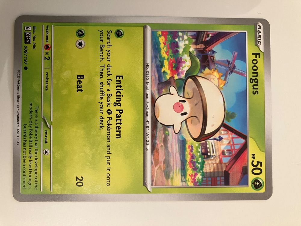 Pokemon Foongus | Kaufen auf Ricardo