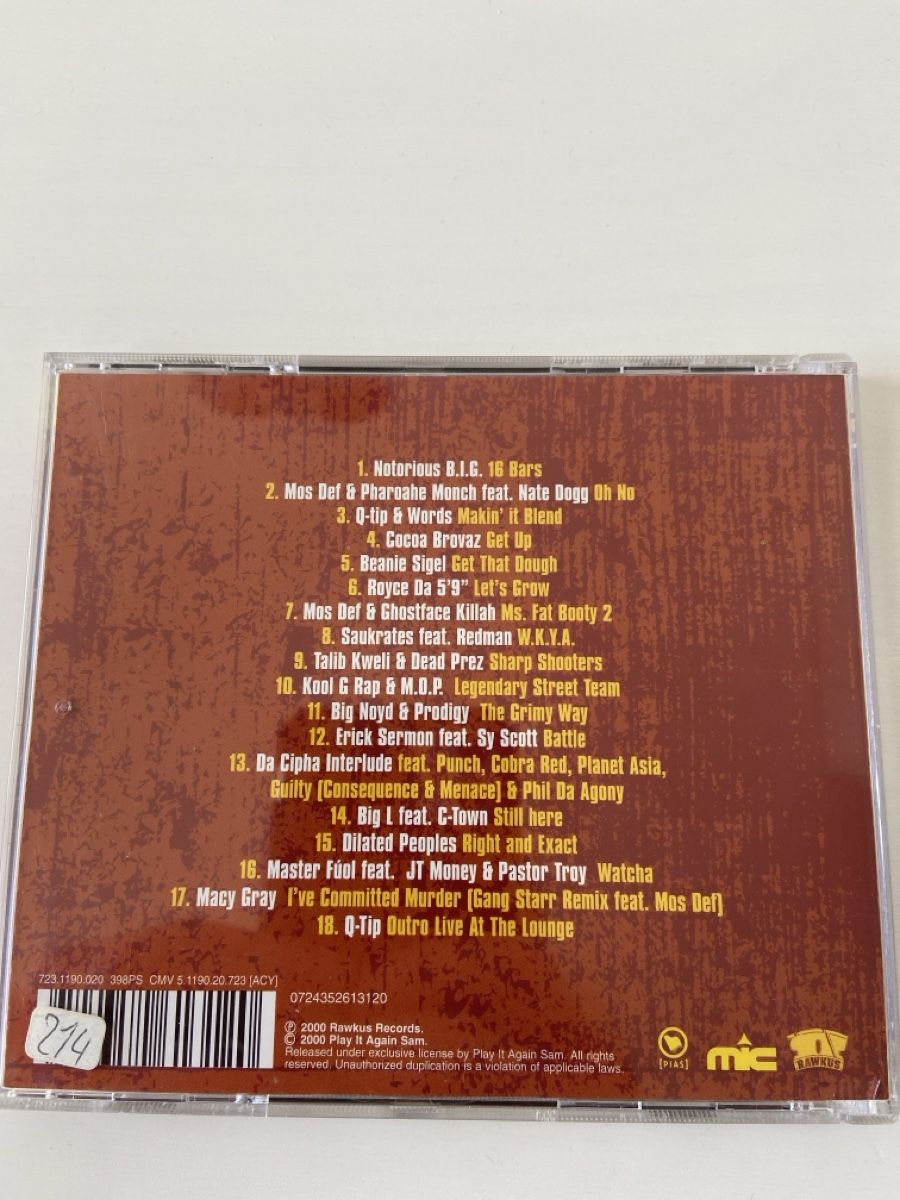 Lyricist Lounge 2 CD - Rawkus & Mic Media Present HipHop (Neu (gemäss ...