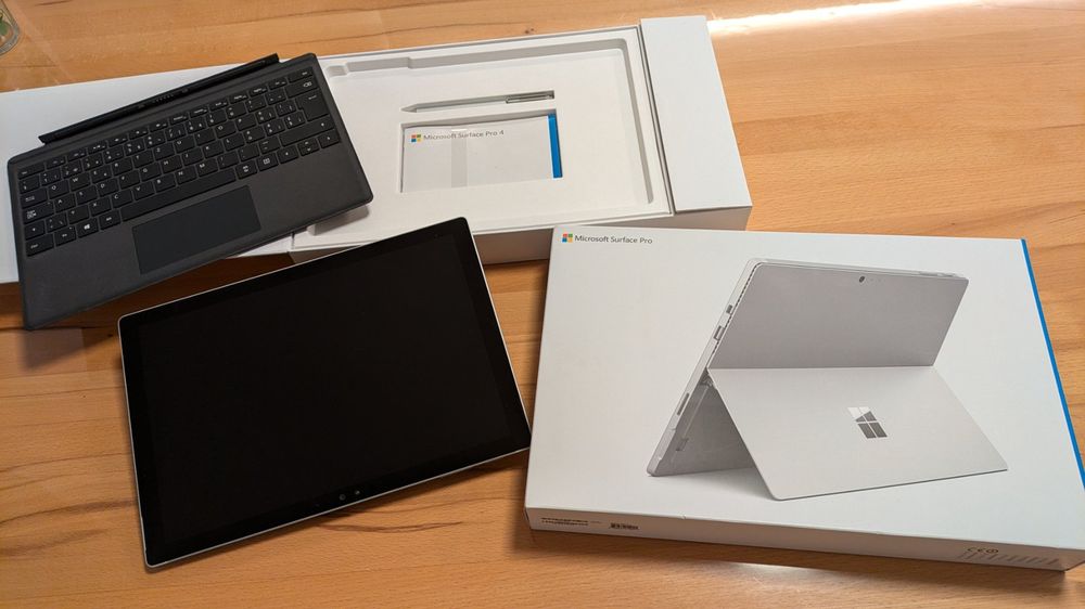 Microsoft Surface Pro 4 inkl. Pen - Model 1724 - i5 - 256 GB (Gebraucht ...