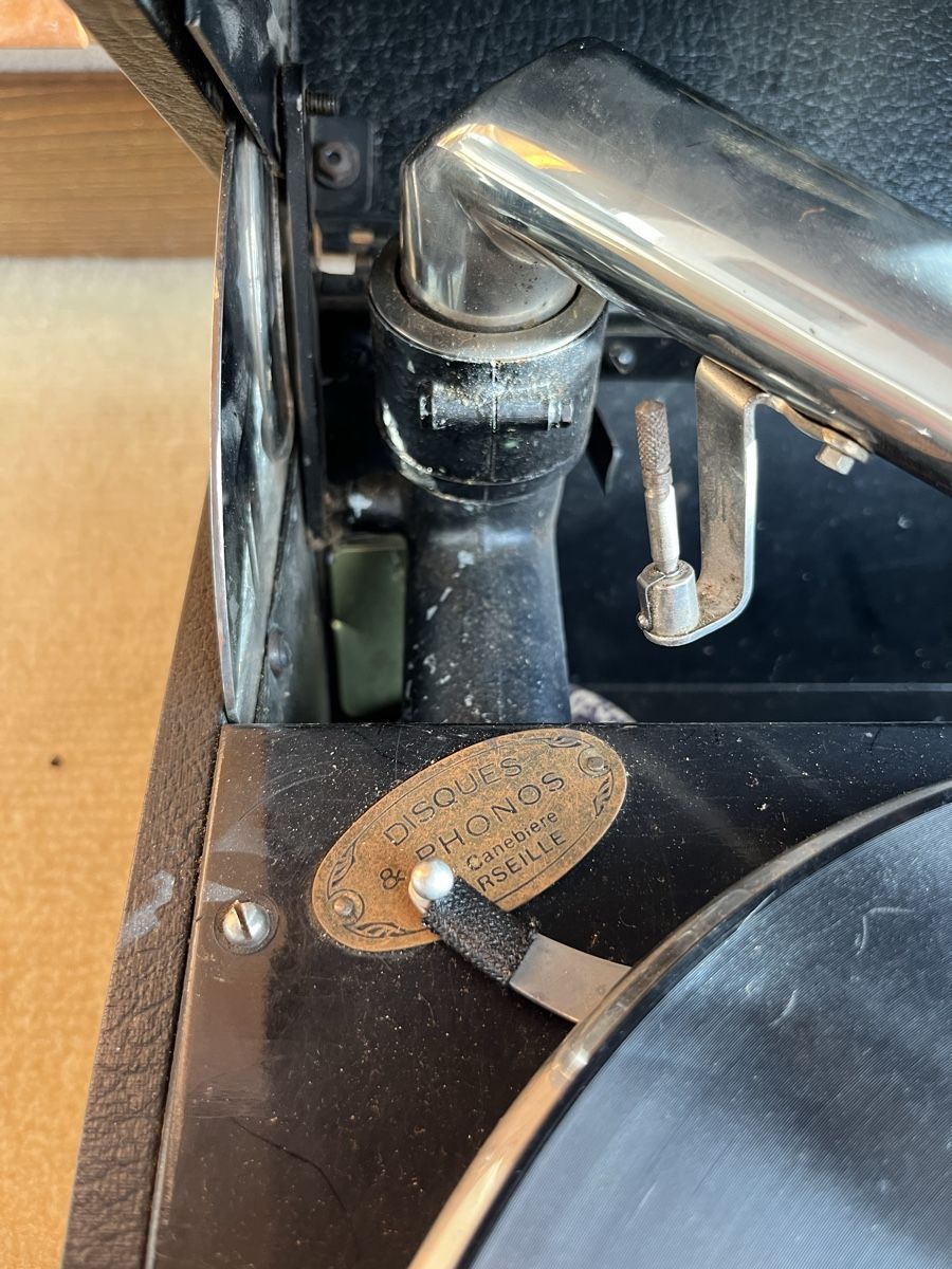 Phonographe portable Columbia – gramophone valise ancien (D'occasion) à ...