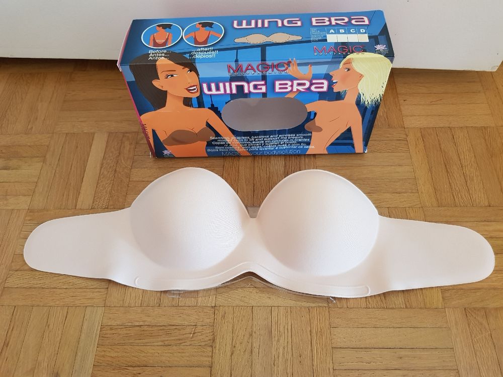 Magic Bodyfashion, selbstklebender Wing Bra, beige, D | Kaufen auf Ricardo