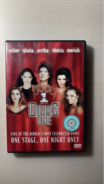 VH1 Divas Live:Celine, Aretha, Gloria, Shania, Mariah (2805) (Gebraucht ...