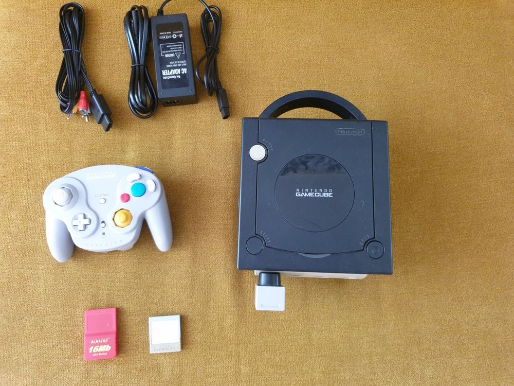 Gamecube, 2x Speicherkarte, 1x Wave Bird (Gebraucht) in Allschwil für ...