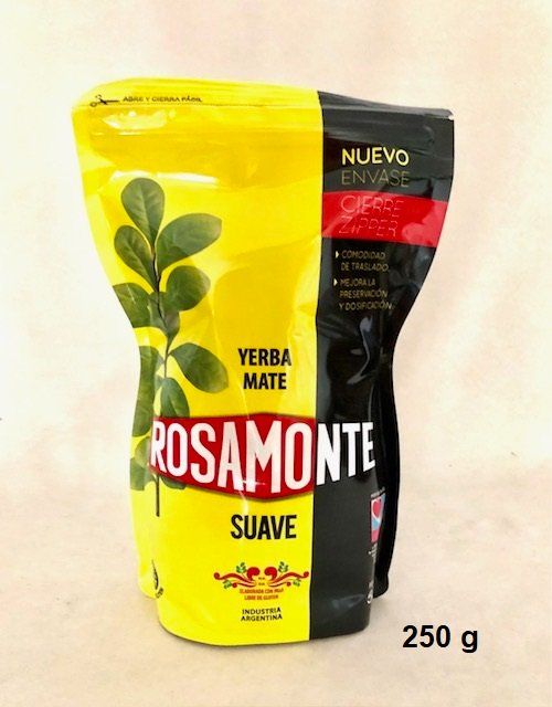 Yerba Mate Rosamonte Suave 250g (2/2026) (Neu und originalverpackt) in ...