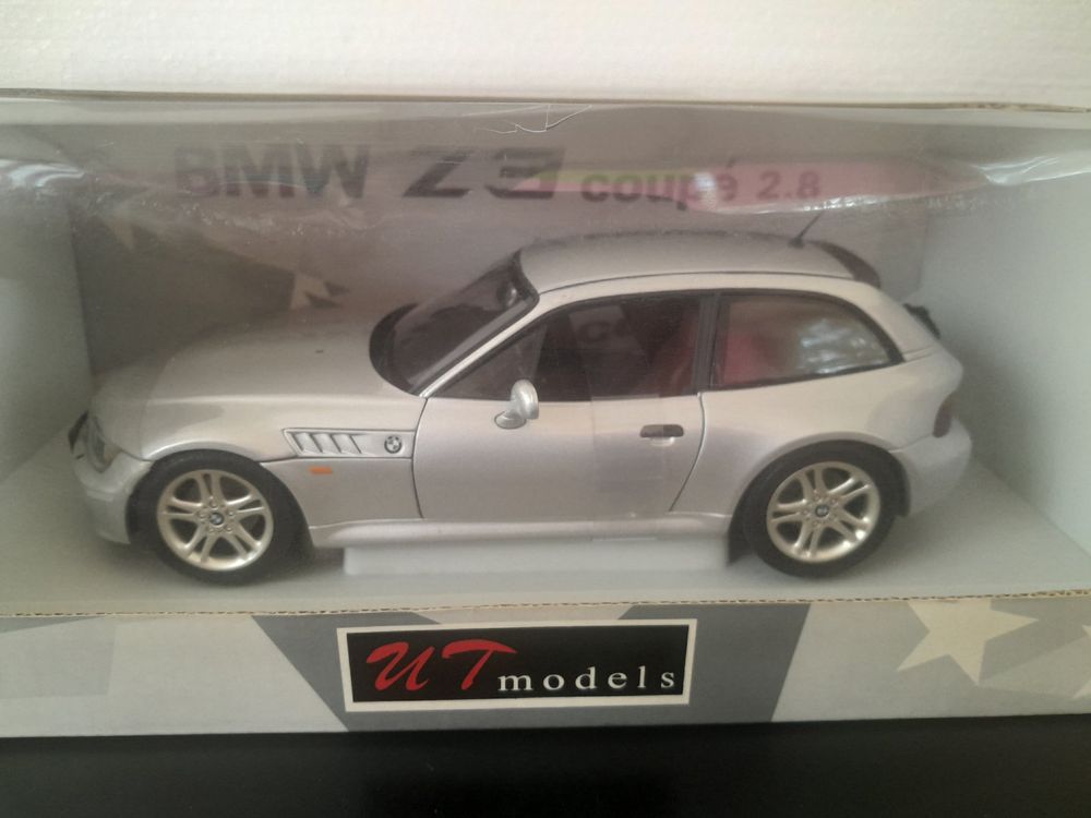 BMW Z3 2.8 Coupé 1:18 UT Models (Neu und originalverpackt) in für CHF ...