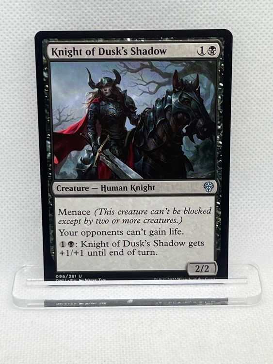 Knight of Dusk's Shadow Magic Karte DMU (Gebraucht) in Hinterkappelen ...