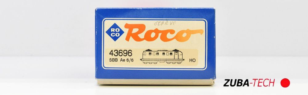 Roco 43696 E-Lok Ae 6/6 Kantonslok SBB Analog GS mit OVP (Gebraucht) in ...