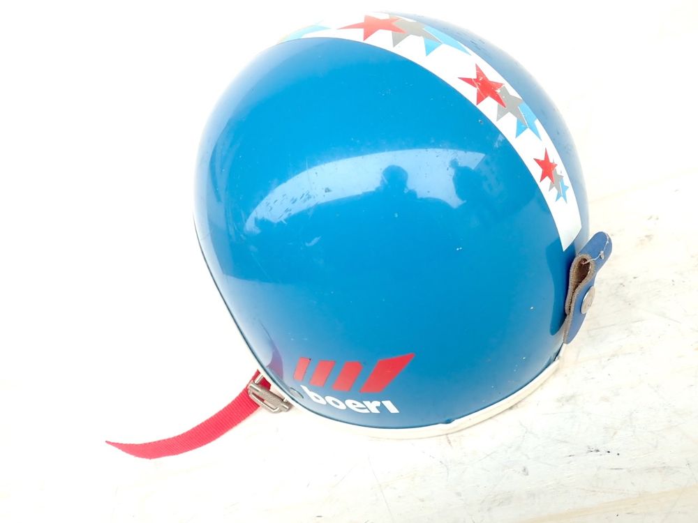 Boeri Helm Vintage 70er Seifenkiste Oldtimer Ski Motorrad (Gebraucht ...