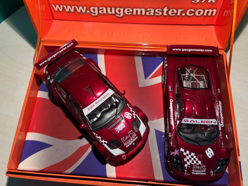BMW M3 GTR & Saleen S7R SET «GAUGEMASTER SET» - FLY - NEU (Neu (gemäss ...