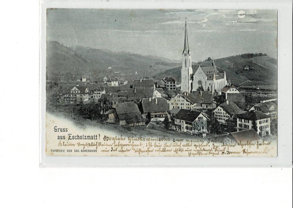 Gruss aus ESCHOLZMATT LU gel. 1899! | Kaufen auf Ricardo