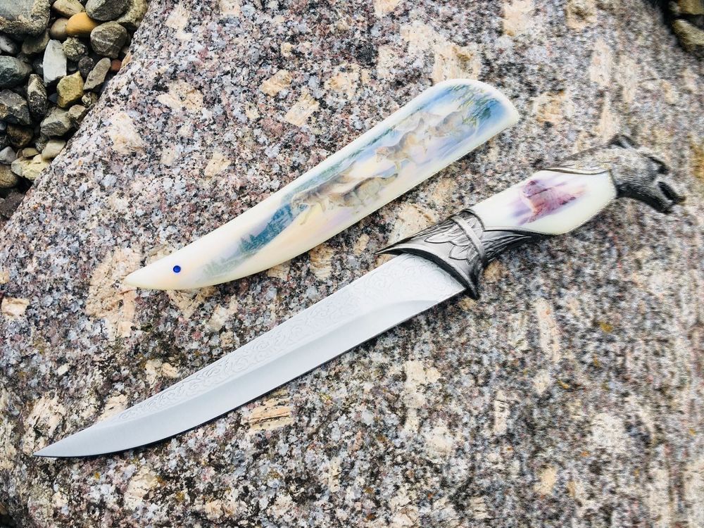 Wolf Polarwolf Sammler Messer 33cm (Neu und originalverpackt) in ...