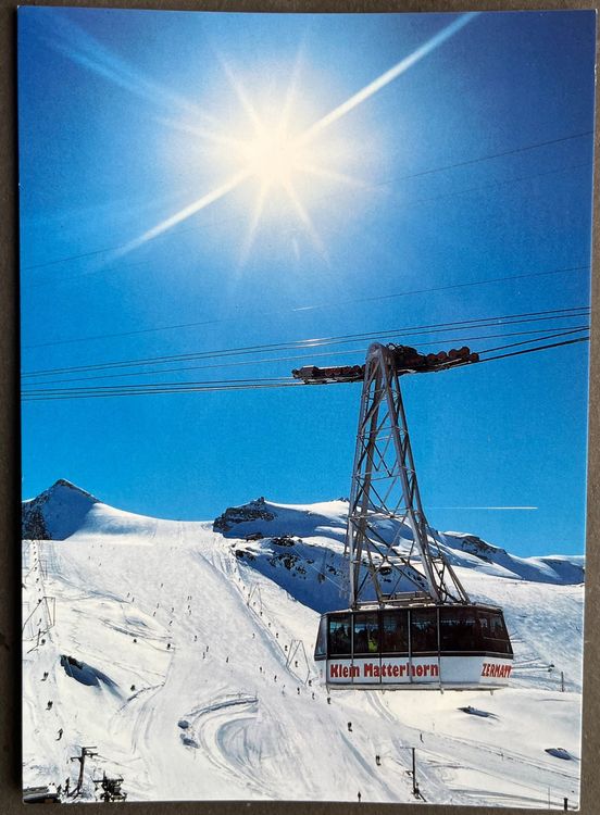 Klein-Matterhorn-Bahn Zermatt. Skipiste/ Theodulhorn | Kaufen auf Ricardo