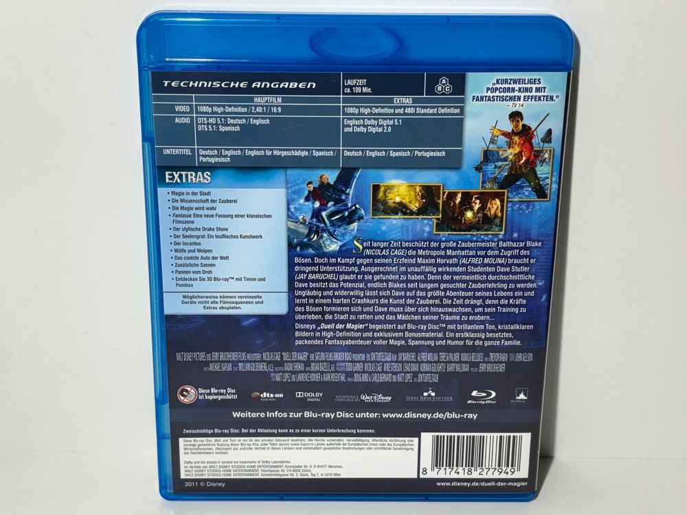 Duell der Magier Blu Ray (Gebraucht) in Wilderswil für CHF 3.9 – mit Lieferung auf Ricardo kaufen