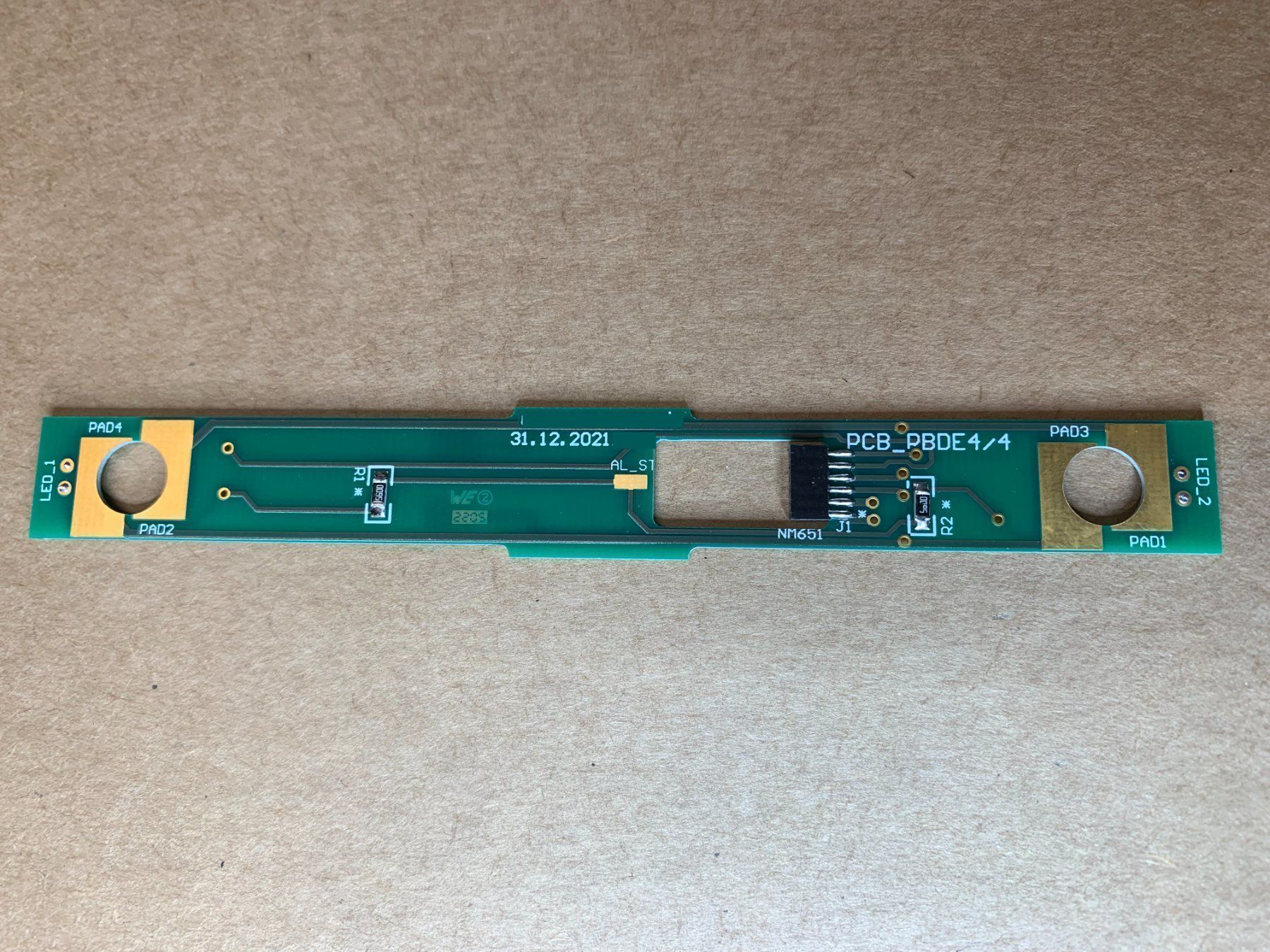 Arnold platine PCB fur Digital Elok RBe 4/4 Warmweiss Leds (Neuf avec ...