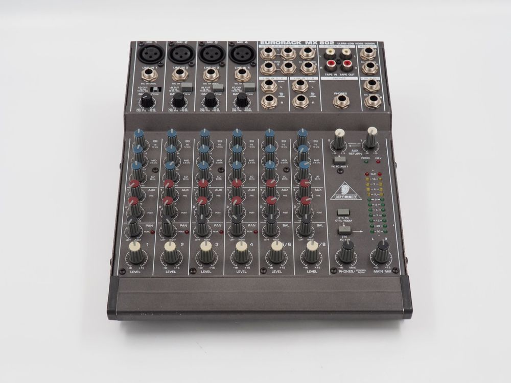 BEHRINGER MX802 Eurorack Mischpult 6/8 Kanäle (24081042) | Kaufen auf ...