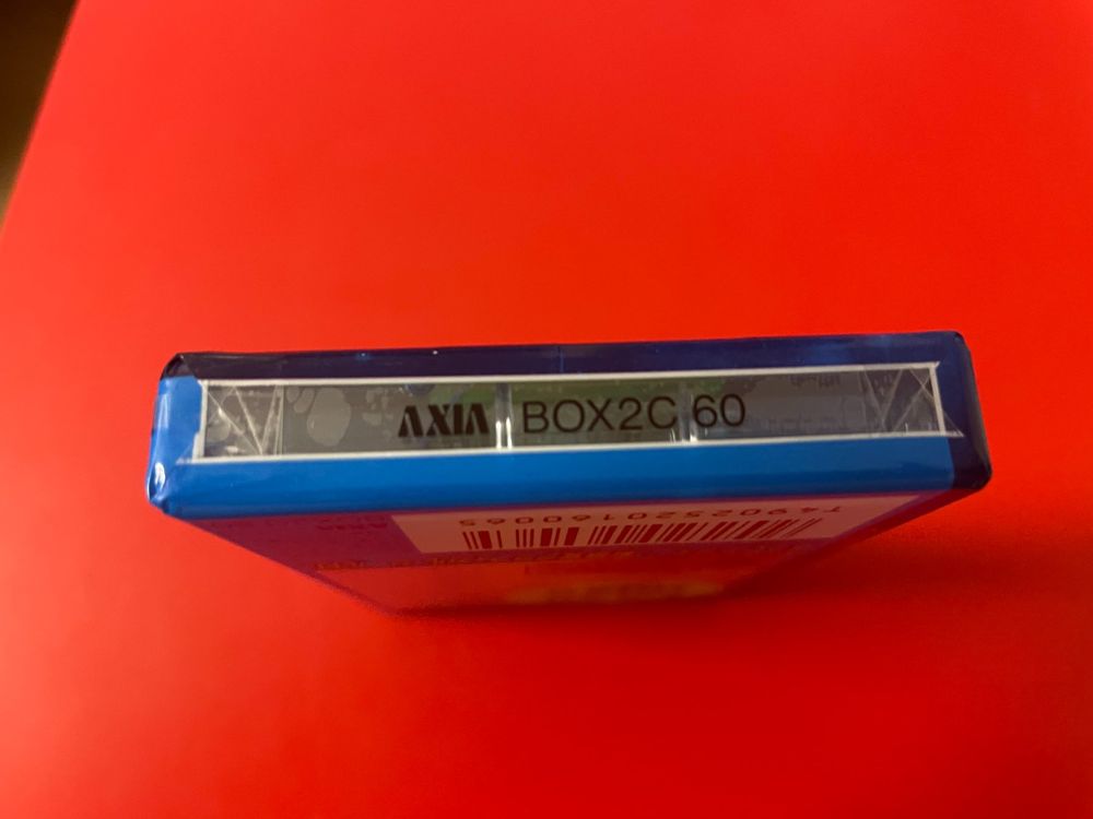 AXIA BOX-2 C-60 Type II Chrom selten rare Audio Kassette! (Neu und ...