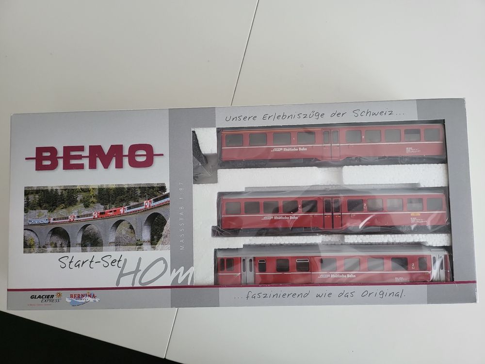 BEMO Start-Set HOm Davoser Pendelzug (Neu und originalverpackt) in ...