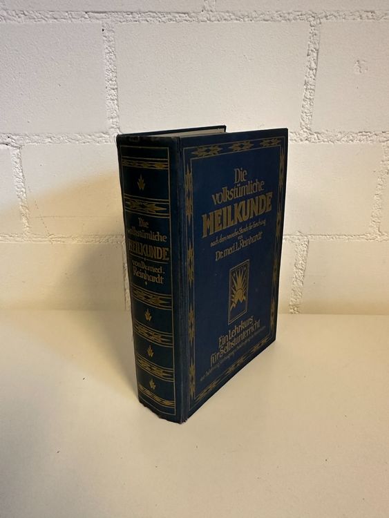 Buch antik "Die volkstümliche Heilkunde" Dr.med.L.Reinhardt | Kaufen ...
