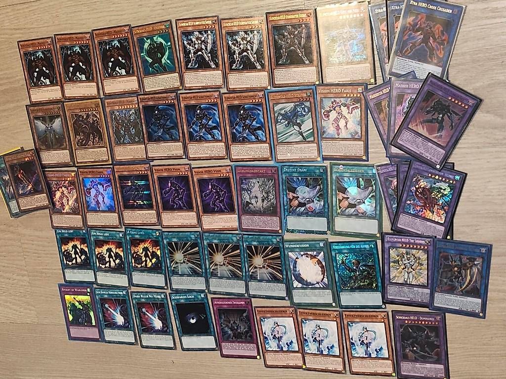 Yugioh Yu-Gi-OH: Komplettes Helden Deck! (Gebraucht) in Seon für CHF 25 ...
