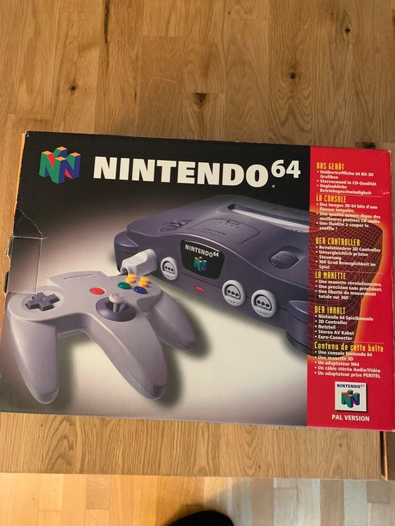 Nintendo 64 in Ovp (Gebraucht) in Niederbipp für CHF 230 – mit ...