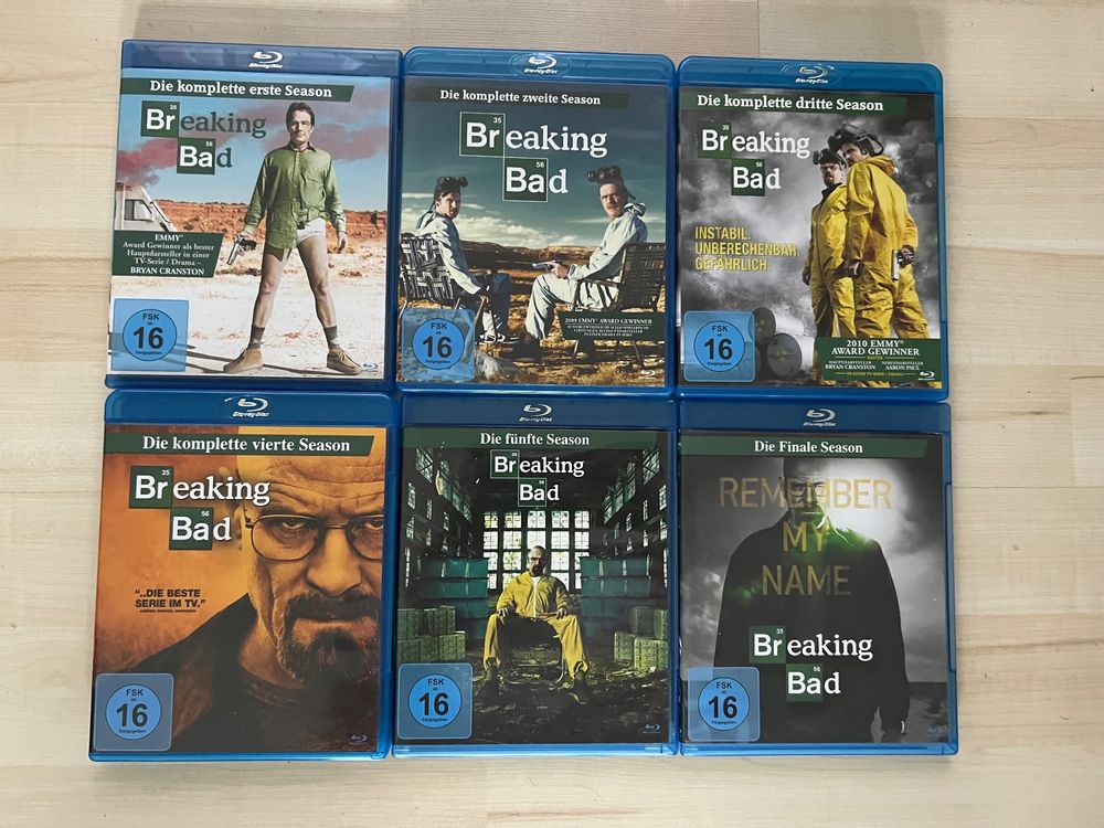 Breaking Bad: Komplette Serie Blu-ray (Neu (gemäss Beschreibung)) in ...