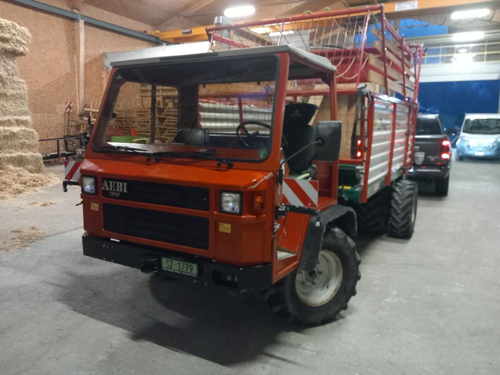 Transporter Aebi TP 67 mit Ladegerät Lüönd Swiss Profi | Kaufen auf Ricardo