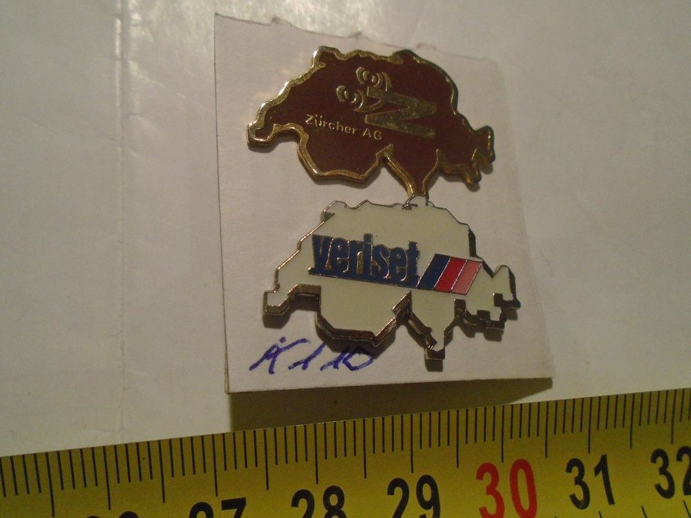 2 ver Schweiz Pin (K110) (Gebraucht) in Winterthur für CHF 1 – mit ...